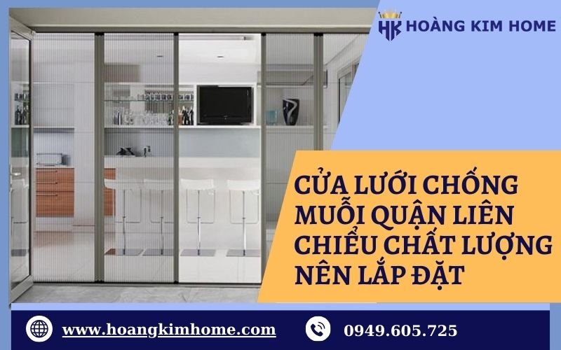 Cửa lưới chống muỗi quận Liên Chiểu chất lượng nên lắp đặt